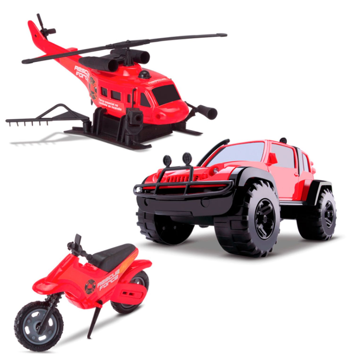Conjunto new Rescue Force - Cardoso - Casa Freitas