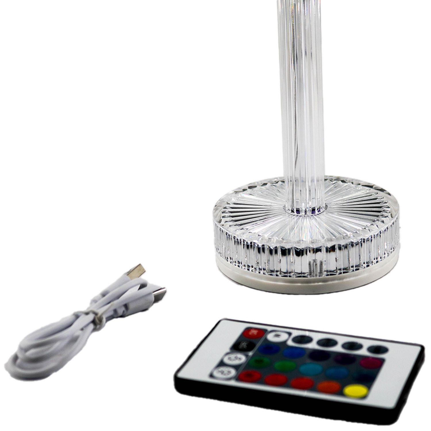 Luminária led em acrílico transparente bt02055 DCasa Casa Freitas ...