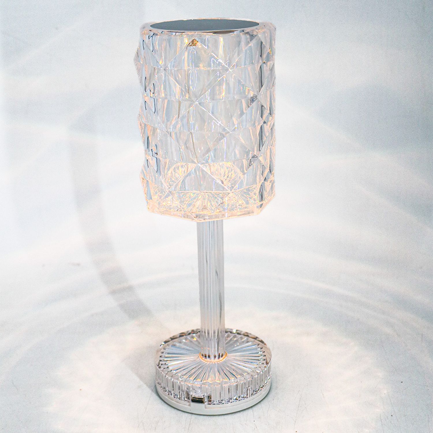 Luminária led em acrílico transparente bt02055 DCasa Casa Freitas ...