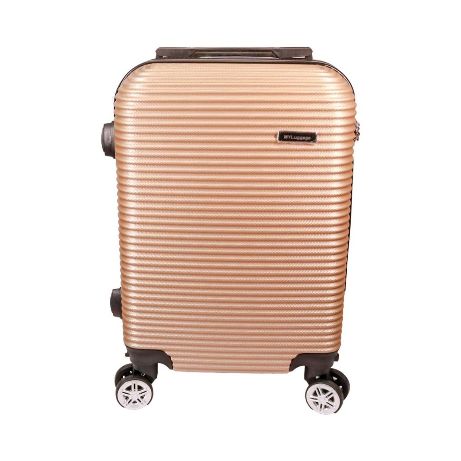 Mala de Bordo 18 Polegadas Dourada Rodas Removíveis Bt03881 DCasa Casa ...